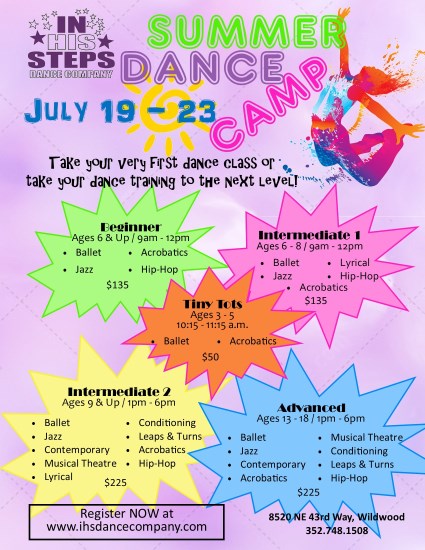 In His Steps Dance Co. - Welcome to In His Steps Dance Company