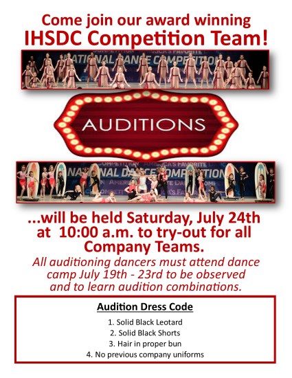 In His Steps Dance Co. - Welcome to In His Steps Dance Company